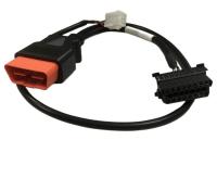 China Customize Wiring Harness Car Maintenance 2 Male to 1 Female BMW 16 Pin OBD Cable for sale