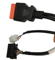 China Customize Wiring Harness Car Maintenance 2 Male to 1 Female BMW 16 Pin OBD Cable for sale