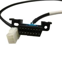China Wiring Connection Solution Provider Customize OBD Scanner Adapter OBD 2 Extension Cable for sale