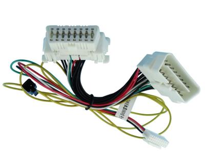 China 16 Pin Connector Extension Cable Wiring Harness Connector Car OBD Wire Harness for sale