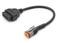 China CE Tractor Wiring Harness 4 Pin Male OBD Wire Harness Car Diagnostic Tool for sale