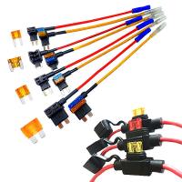China RoHS Automotive Power Cable Direct Wire 300V With Fuse Custom Power Cord Fuse Box for sale
