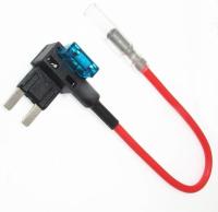 China Automotive Custom Wire Harness Mini Blade Fuse Add-A-Circuit Fuse Tap Adapter 12V for sale