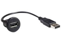 China Voltage 24V USB Dash Mount Adapter For Vehicle, Bike, Motorcycle for sale