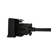 China Square Panel Cable Wire Harnesses Car USB Cable With Anti Dust Cover for sale