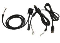 China Round Cable Wire Harnesses 2.54mm 4 Pin To DB9 Female RS232 To HMI for sale