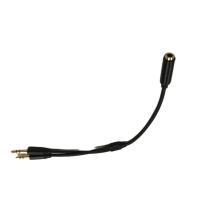 China Y Splitter Cable Wire Harnesses Audio Cable Headset 3.5mm 2 Male Mic Cable for sale