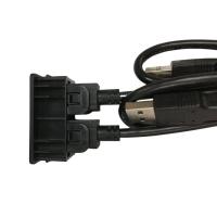 China Car USB Charger Cable Wire Harnesses Customized For Mitsubishi Dash Mount for sale