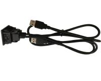 China Car USB Charger Cable Wire Harnesses Customized For Mitsubishi Dash Mount for sale