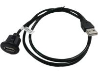 China Car Dash Cable Wire Harnesses Single Dual Car Charger USB Socket for sale