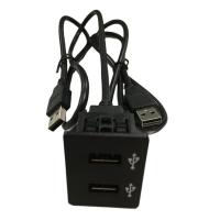 China Car Dash Cable Wire Harnesses Single Dual Car Charger USB Socket for sale