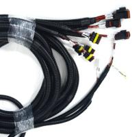 China 18 AWG Car Electrical Harness High Voltage Custom Auto Wiring for sale