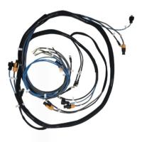 China Pure Copper Auto Electrical Wiring Harness Black Wiring Loom Assembly for sale