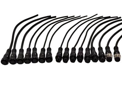 China Male Straight M12 Cable For LED Equipment / Medical Device OEM for sale