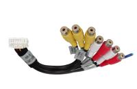 China Customized Cable Assembly 20pin Male and Female Connector Wire Harness for Mitsubishi for sale