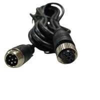 China Custom M12 6 Core Male to Female Sensor Wire Harness Video Camera Extension Cable for sale
