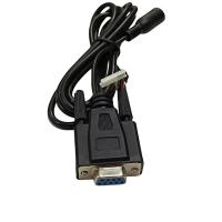 China Custom Dub-9 Pin Wire Harness With 4 Pin Printer Connector And AC Power Connector for sale