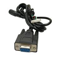 China Custom Dub-9 Pin Wire Harness With 4 Pin Printer Connector And AC Power Connector for sale