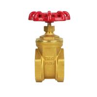 China Factory Price 2 Inch Water Gate Valves Brass Hydraulic Gate Valve for sale