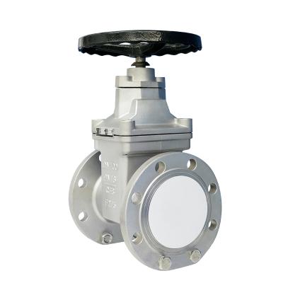 China 6 Inch Knife Gate Valve Stainless Steel Ht200 S.s Gate Valve for sale