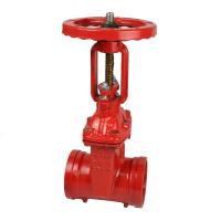 China Flange End OS&Y Fire Fighting Resilient Seal Gate Valve for sale