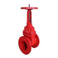 China Flange End OS&Y Fire Fighting Resilient Seal Gate Valve for sale
