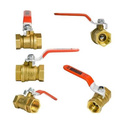 China Manufacturer Price Hydraulic 2 1/2 Inch Brass Ball Valve 1/2 for sale