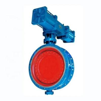 China SPD941H Lug Triple Eccentric Bidirectional and Unidirectional Metal Seal butterfly Valve for sale