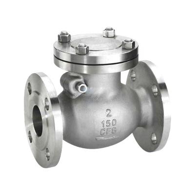China Air Compressor Swing Check Valve Stainless Steel Bronze 1/2 Inchi Class 300 Kitz for sale