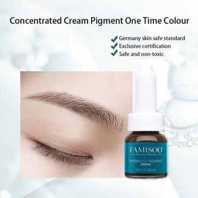China Original Perma Blend Paste Eyebrow PMU Pigment 10ml / Bottle 7 Colors for sale