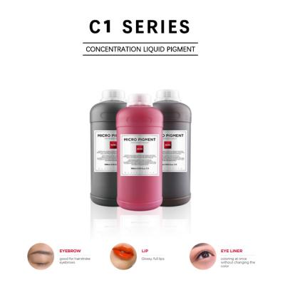 China NUOJO OEM Permanent Makeup Pigments For Lip Eyebrow Concentrate Liquid Ink for sale