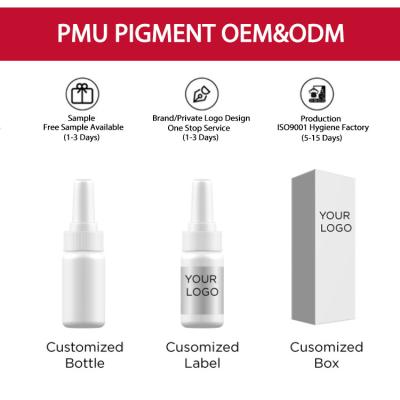 China Non Toxic Organic Permanent Makeup Pigments Waterproof for sale