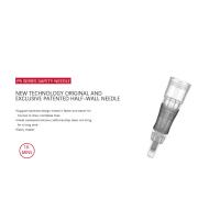 China 10Pcs Disposable Sterilized Tattoo Needle For Lip PMU Gun Semi Permanent Makeup Machine for sale