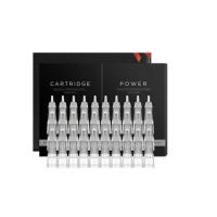 China 10Pcs Disposable Sterilized Tattoo Needle For Lip PMU Gun Semi Permanent Makeup Machine for sale