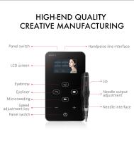 China Famisoo Factory OEM Custom Scalp Permanent Makeup Micro Eyebrows Tattoo Machine microblading kit for eyebrow embroidery for sale