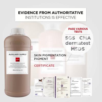 China Blend Micro Skin Rejuvenation Permanent Makeup Tattoo Ink 1000ml / Bottle for sale
