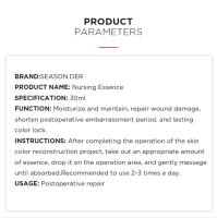 China 30ml Nursing Essence Safety Aftercare Auxilairy Skin Tone Whitening Serums Repair Serum for sale
