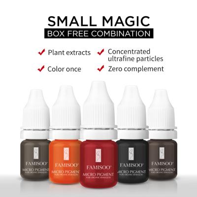 China 5ml Permanent Makeup Pigments For PMU Easy To Operate for sale