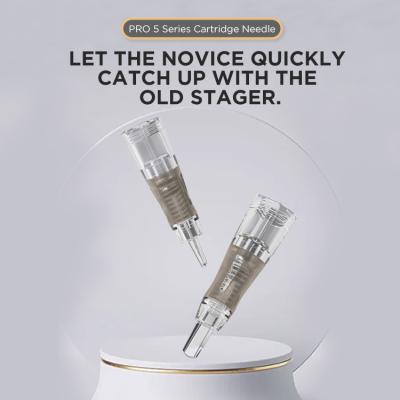 China Single Professional PMU Cartridge Needles Private Label Logo Zero Noise for sale
