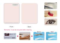 China Blank Simulation FakeTattoo Practice Skin Permanent Makeup For Training for sale