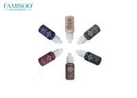 China Permanent Makeup Micro Pigment Ink 23 Colors For Microblading Eyebrow / Lip for sale