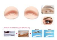 China 4D Module Silicone Permanent Makeup Practice Skin For Tattoo Eyebrows Training for sale