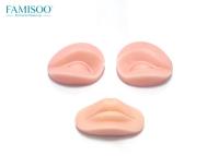 China Permanent Makeup Silicone Fake Skin To Practice Tattooing / Lips Skin Color for sale