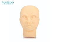 China Skin Color 3D Disassemble Makeup Mannequin Head For Teaching And Training for sale