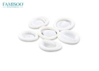 China Rubber Disposable Finger Cots Covers , Single Finger Latex Gloves For Operation for sale