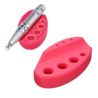 China Permanent Makeup Accessories Rubber Tattoo Ink Cup Holder Multi Colored for sale