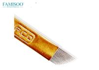 China Copper Wrapped Microblading Needles , Shading Eyebrows Microblading Blades for sale