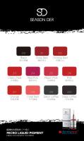 China Healthy Organic Permanent Makeup Pigments , 12ml Micropigmentation Ink 11 Colors for sale