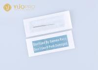 China 1 Round Liner Permanent Makeup Needles , Disposable Merlin Tattoo Needles Sterile for sale