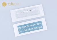 China Safety Disposable Permanent Makeup Needles , 3F Flat Shader Tattoo Needles for sale